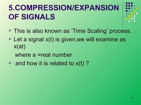 Signals And Classification Ppt