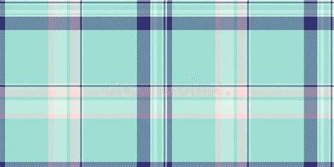 Seamless Pastel Plaid Pattern In Soft Mint Pink And Navy Perfect For