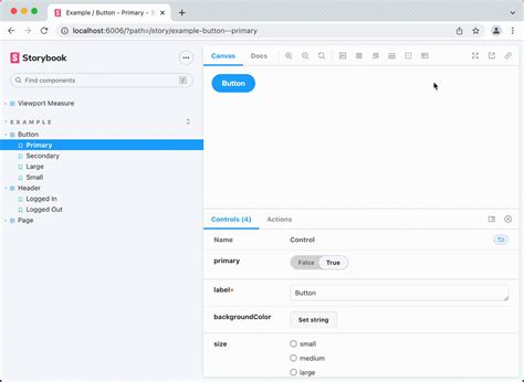 Integrations Storybook Frontend Workshop For UI Development