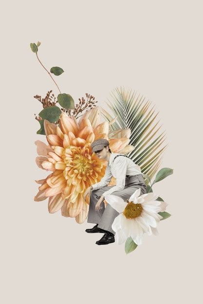 Premium Photo Floral And Botanical Composition