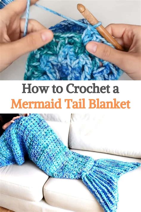 Free Easy Crochet Pattern For Mermaid Tail Blanket At Laura Granados Blog