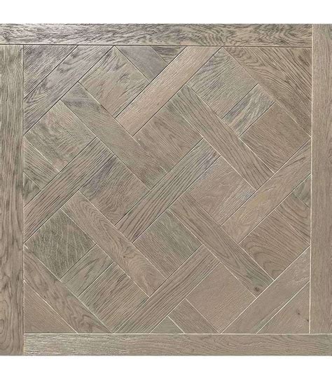 Bespoke Earth Grey Oak Engineered Versailles Wood Panel Flooring 20mm