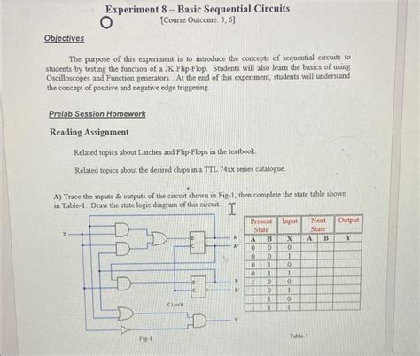 Solved Experiment 8 Basic Sequential Circuits Course