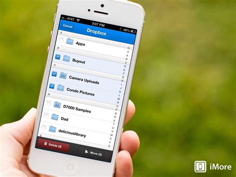 How To Delete Or Move Multiple Folders At Once With Dropbox For Ios Imore