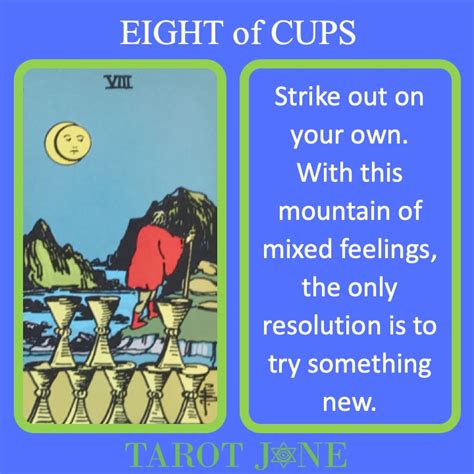 Eight Of Cups Tarot Jane