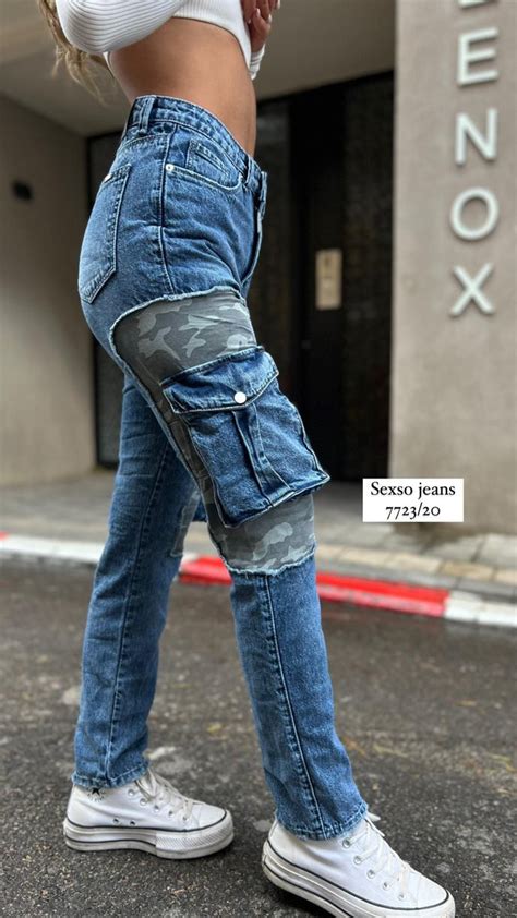 גינס שילוב כיסים 7723 20 Sexsojeans
