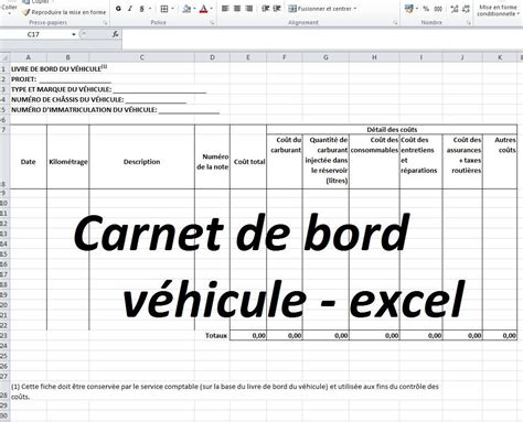 Carnet Entretien Voiture Excel Entretien Voiture Vehicule Entretien Véhicule