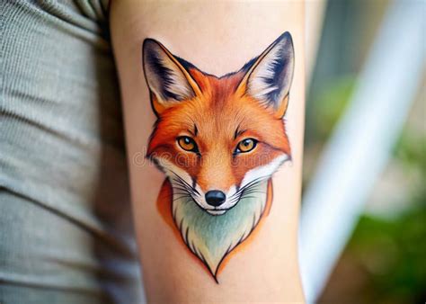 Sleek Minimalist Fox Tattoo Design A Candid Look At A Simple Ink