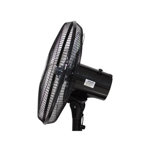 Ventilador De Piso 45w 17 Negro 5 Aspas Op Fn16bk Opalux Westorpe