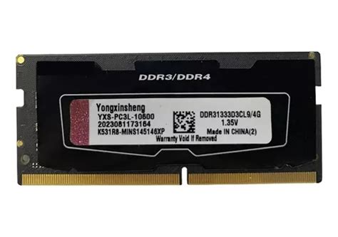 Ddr3l 4gb 1333mhz Memory Ram Pc3l 10600 Sodimm Memory Stick Mercadolibre