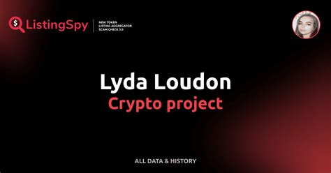 Lyda Loudon Crypto Project Lyda Token Listings Events Analysis Listingspy