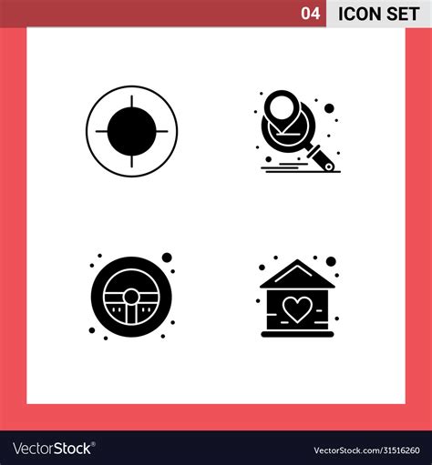 Stock Icon Pack Line Signs And Symbols For Vector Image