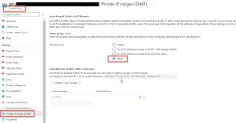 Virtual Infrastructure Tips Azure And Vmware Azure Firewall Forced Tunneling Not Working