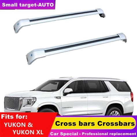 Fits For Gmc Yukon And Yukon Xl 2021 2023 Cross Bar Crossbar Roof Rail