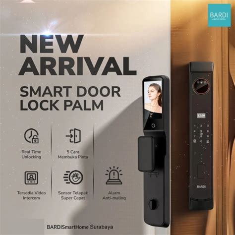 Promo Bardi Smart Door Lock With Palm Recognition Pin Rfid Fingerprint