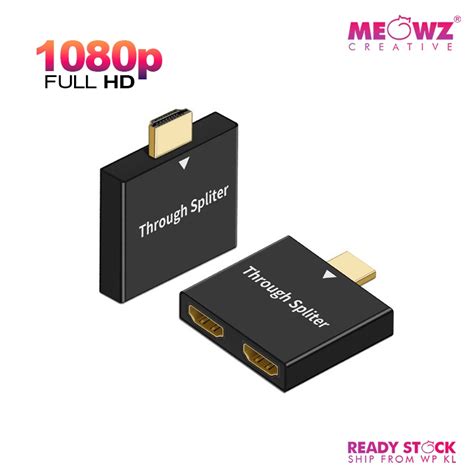 HD MI Input To Output Single Display At A Time Not Dual Display Shopee Malaysia