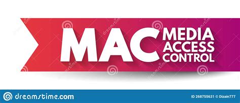 Mac Media Access Control Network Data Transfer Policy That Determines