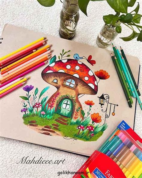 دنبال ایده نقاشی با مداد رنگی 2024 هستی؟ اینجا رو یه سر بزن آسان زیبا