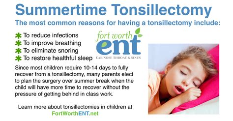 Tonsillectomy Recovery