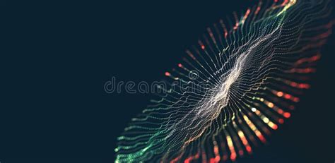 Visualization Digital Flow Of Information Processing And Structuring Big Data For Analysis And