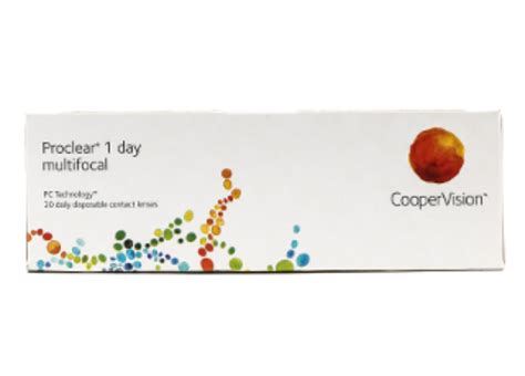 Proclear 1 Day Multifocal 30 Pack Daily Disposable Contact Lenses