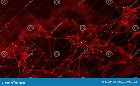 Data Technology Background Big Data Visualization Connecting Dots And Lines Science