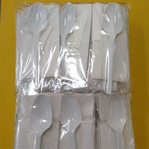 Jual Sendok Steril Tisu Tusuk Gigi 50 Set Shopee Indonesia