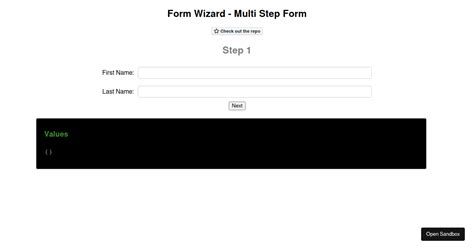 React Reactive Form Examples CodeSandbox