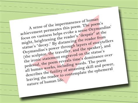 How To Write Any High School Essay 12 Steps With Pictures