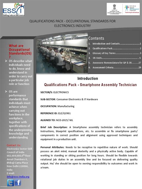 Eleq3901 Smartphones Assembly Technician V1 04 02 2019 Pdf