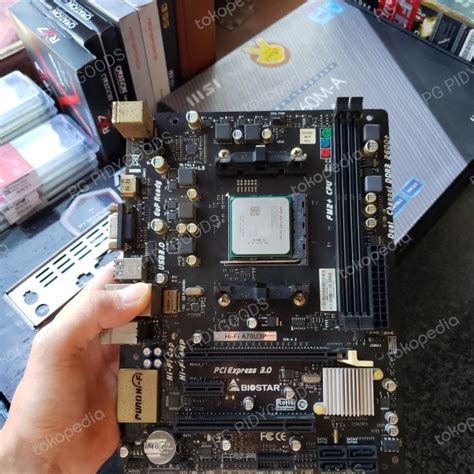 Jual PAKET MOBO FM PLUS PROCESSOR AMD A K VGA R PAKETAN MOTHERBOARD Kab Cirebon