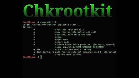 Scan System Using Rootkits Chkrootkit Shell Script That Checks