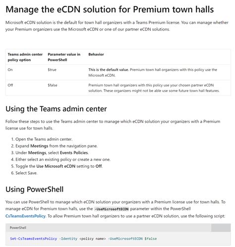 Check Your ECDN Settings For Microsoft Teams Premium Vbrick