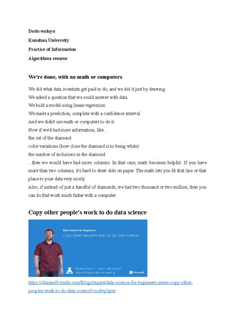 Dodo Waluyo Assignment Poi Alogarithms Resume 9 Dodo Waluyo Kunshan