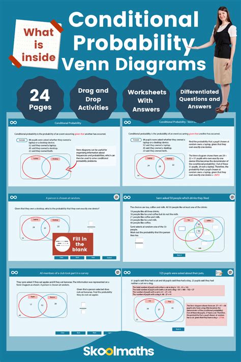 Conditional Probability Two Way Tables And Venn Diagrams Con