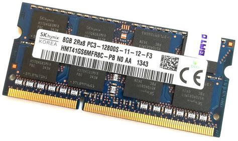 Оперативная память Hynix Sodimm Ddr3 1600 8192mb Pc3 12800 11 12 F3