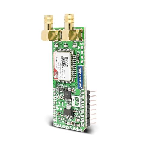 GSM GNSS Click Board With SIM Quad Band Module MikroElektronika