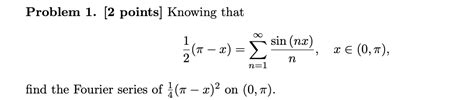 solved problem 1 [2 points] knowing that