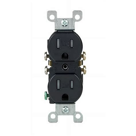 Leviton T5320 E Duplex Receptacle Tamper Resistant Residential Grade 5