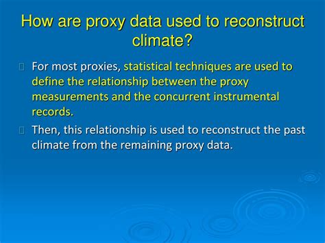 Ppt Proxy Measures Of Past Climates Powerpoint Presentation Free Download Id8802394