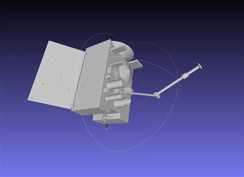 Vehicles And Machinery Stl Download Basic Printable Osiris Rex Modelby Julian Danzer