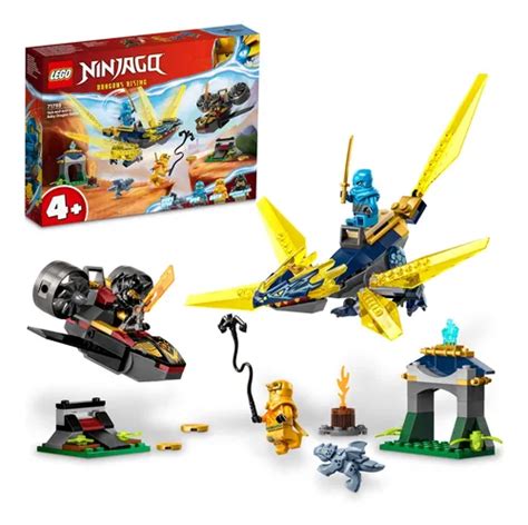 Juguete Lego Ninjago Duelo Entre Nya Y Arin Baby Drag Cuotas Sin Inter S