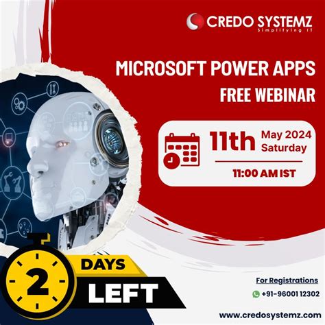 Credo Systemz On Linkedin Powerapps Webinar Freetraining