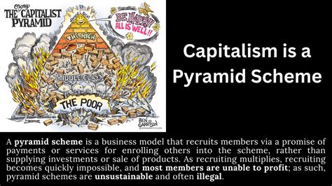 Capitalism Is A Pyramid Scheme Rarizonaleft