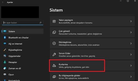 Windows Fabrika Ayarlarına Döndürme 24 Haber