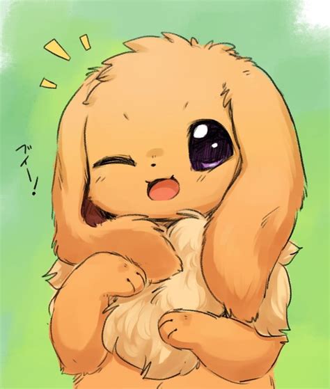 Extremely Cute Eevee In 2025 Cute Pokemon Wallpaper Eevee Cute Furry Art