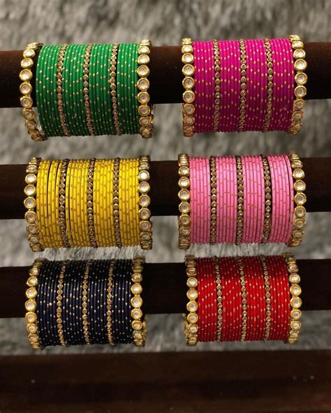 Pin By Chandulal On Gold Bangle Set In Bangles Jewelry Designs Bridal Bangles Indian