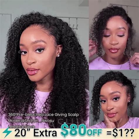 Kinky Curly Wig Afro Curls With Full Lace Wig Ashimary Hair Ashimaryhair