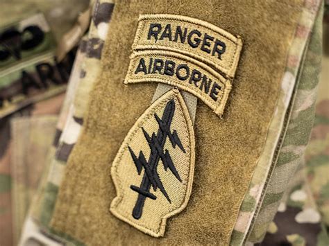 Special Forces Unit Ocp Patch And 2tabs Sewn With Velcro