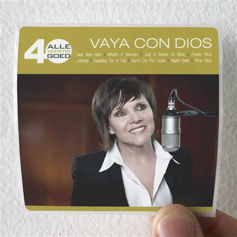 Vaya Con Dios Alle 40 Goed Album Cover Sticker